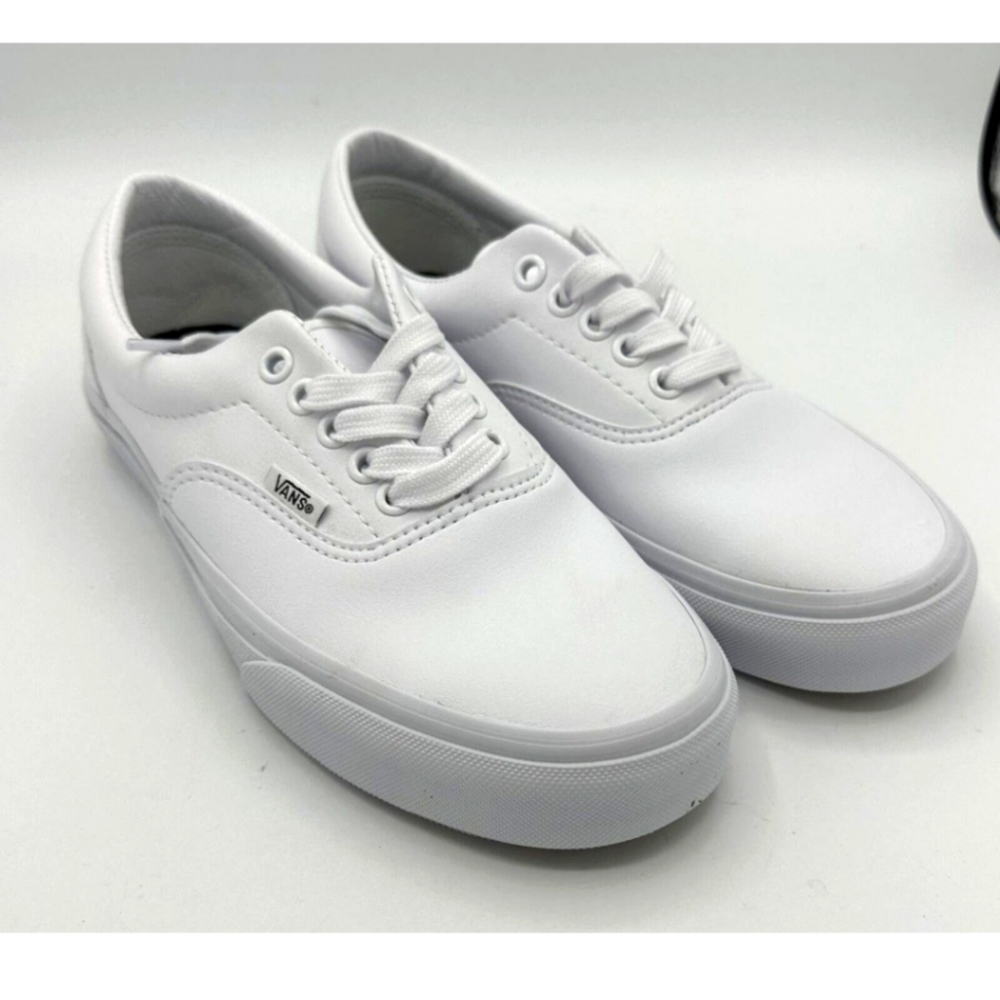 Vans Era Classic Tumble True White Sneakers Size 8 - Gem